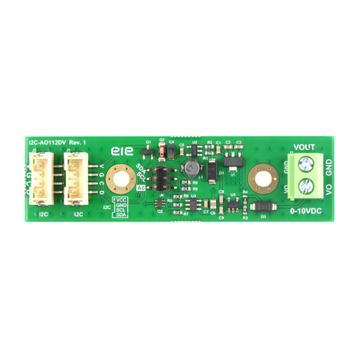 0-10V 12-Bit MCP4725A0 DAC I2C-Bus DIN-Rail | I2C-AO112DV0 - $12.90